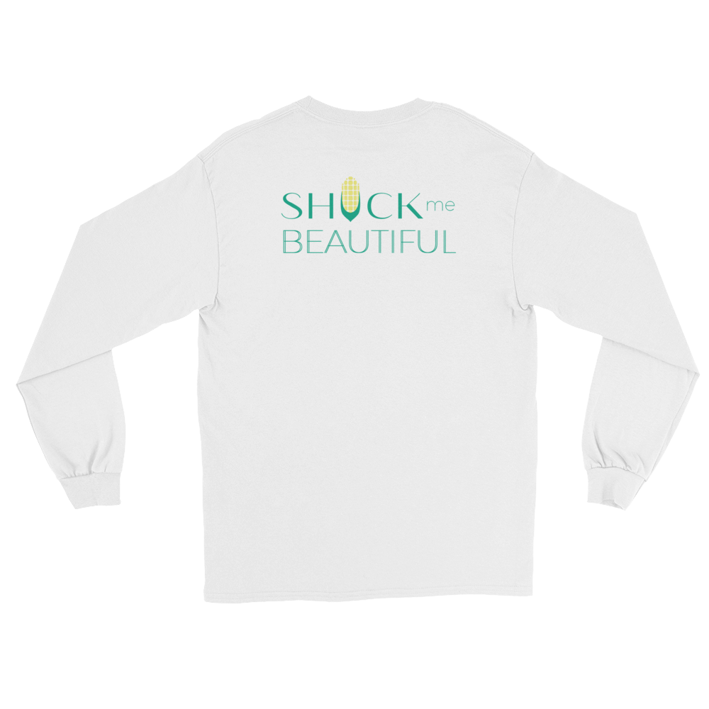 SHUCK ME BEAUTIFUL CORN HUSK LONG SLEEVE Tee – Shuckable Apparel ...